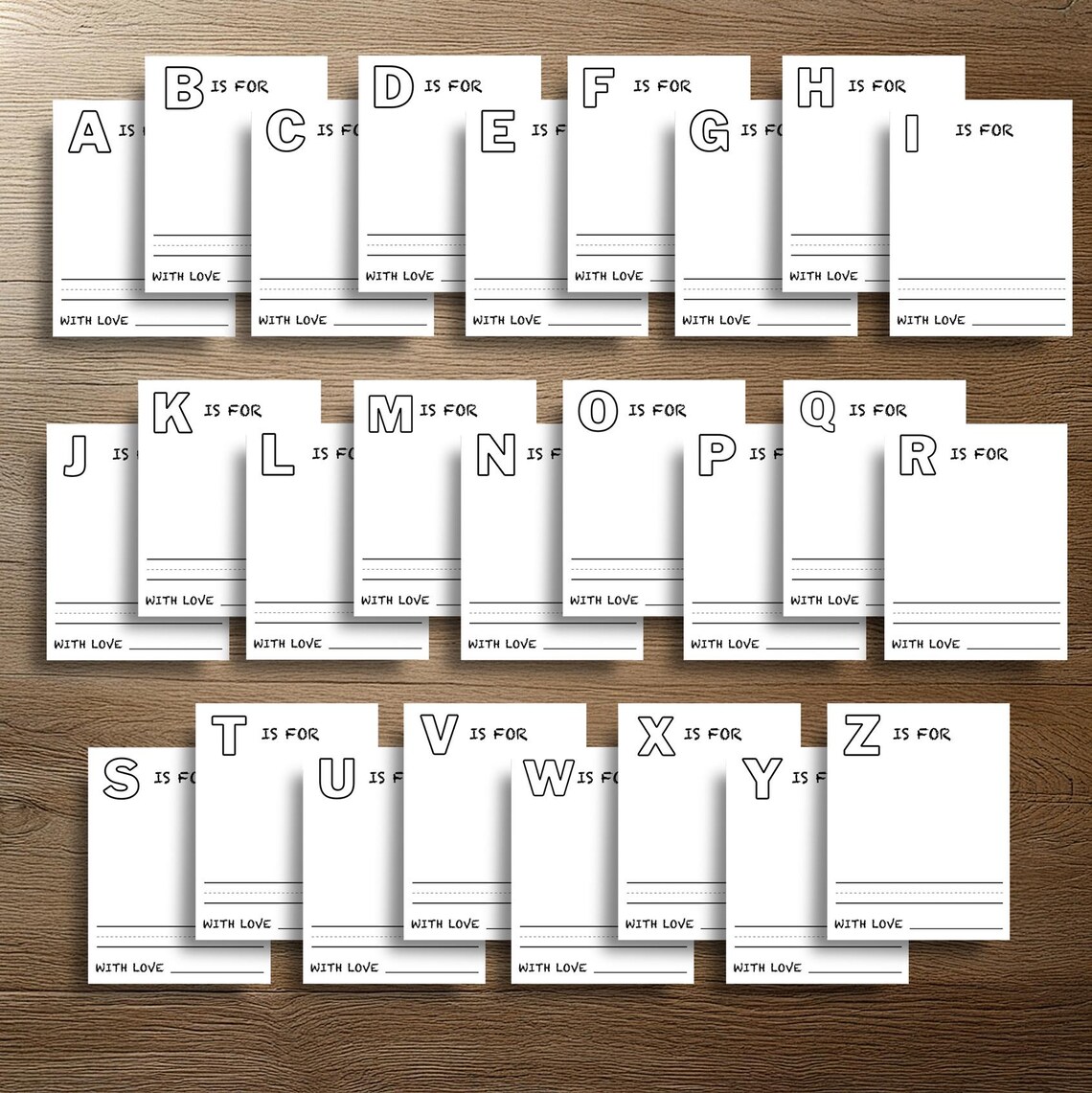 Baby's First ABC Book, Blank Alphabet Book, Baby's First Alphabet Book ...