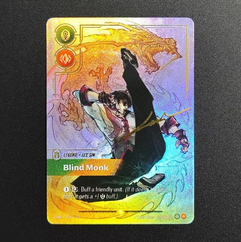 Riftbound Proxy Signature - Blind Monk - Etsy UK