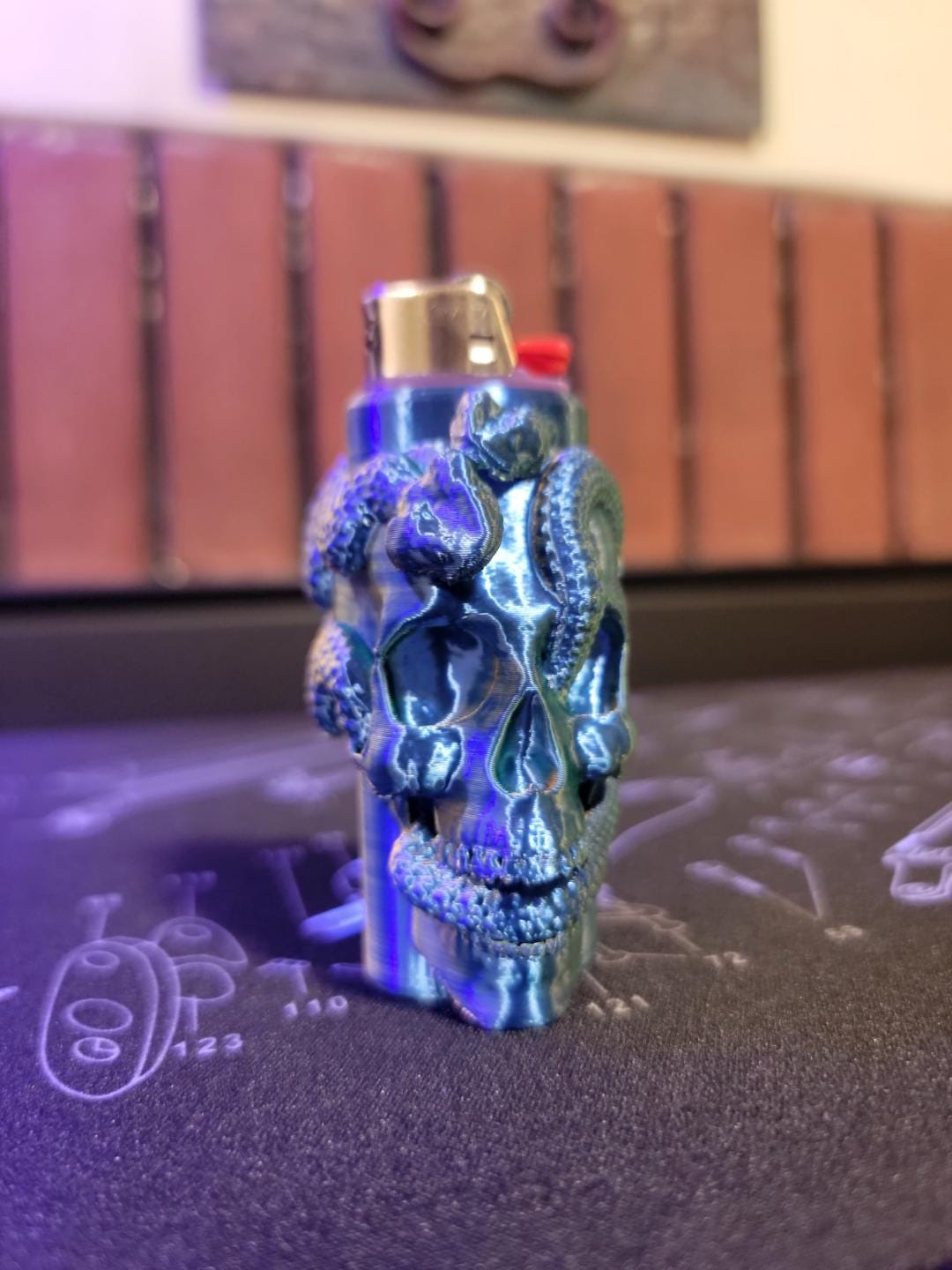 Skull and Snakes Bic Lighter Sleeve - Etsy