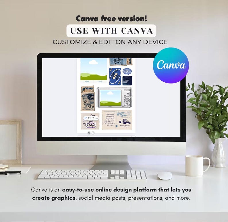 Customizable Poster Canva Template, Customizable Canva Template ...