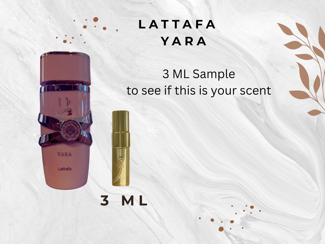 Mini Size Sampler of Lattafa Yara. Perfect Travel Size and Purse Size ...