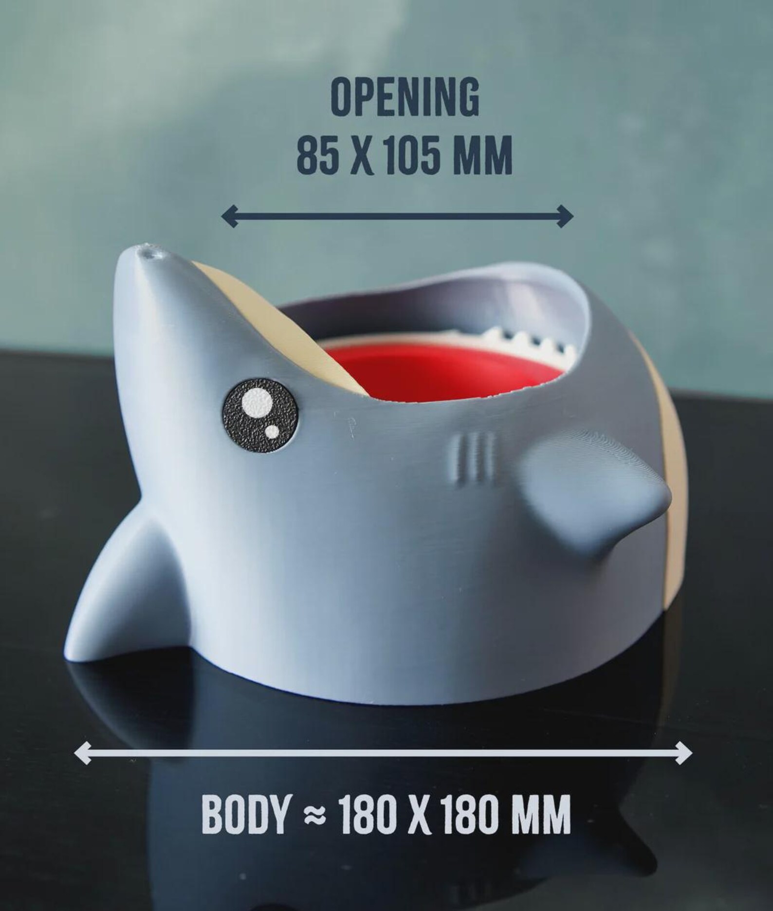 Stanley the Drink-snapping Shark Can & Bottle Holder – Fun Shark ...