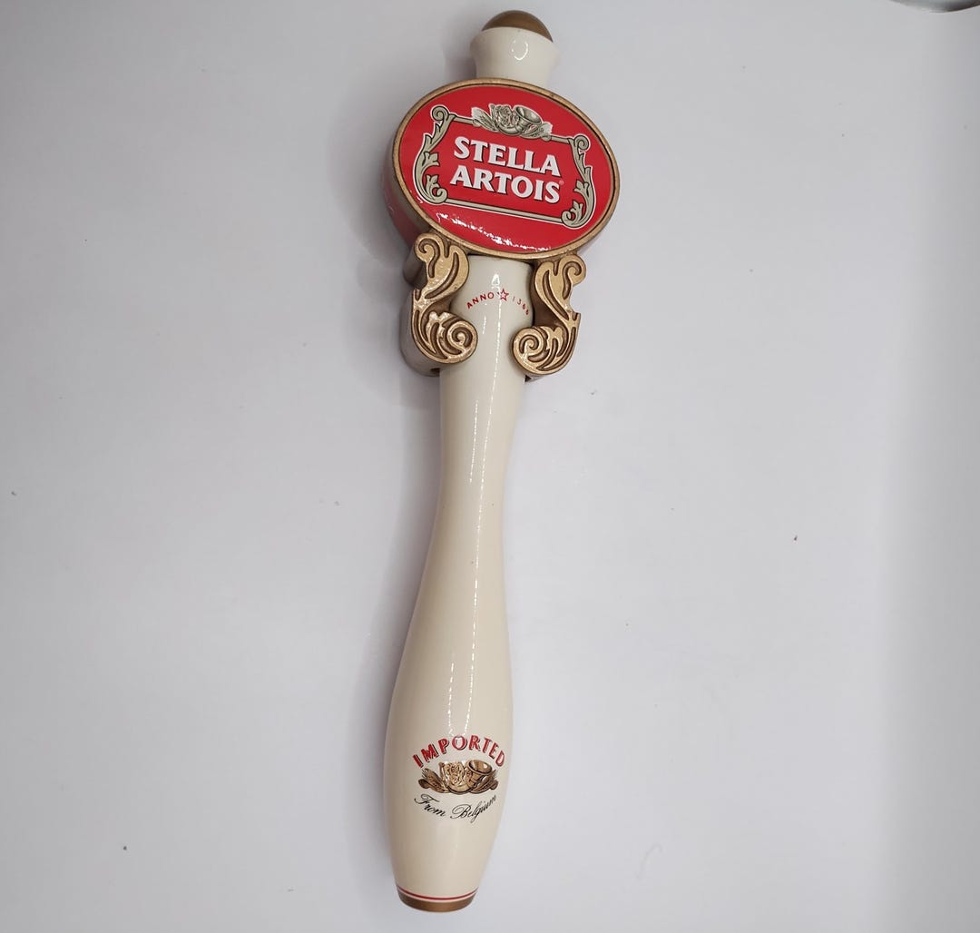 Stella Artois Gold Red Anno 1366 Imported Belgium Beer Tap Handle - Etsy