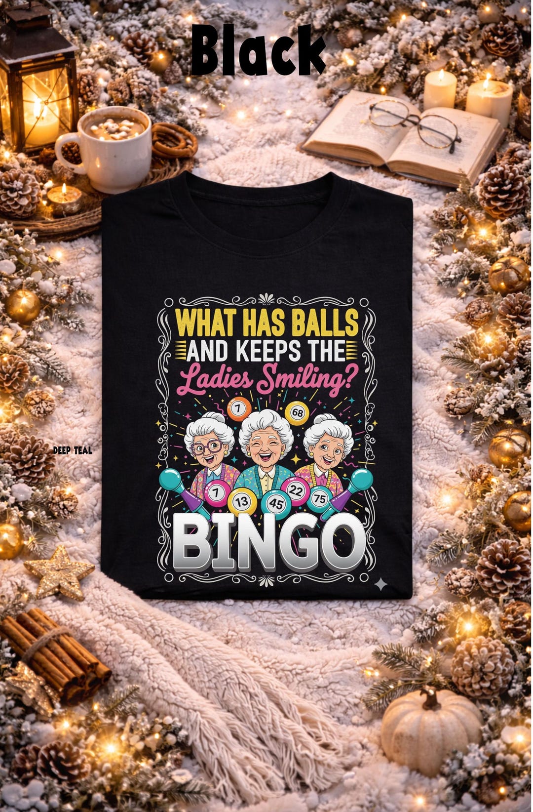 What Has Balls Shirt, Bingo Humor Quote , Funny Bingo Saying Shirt ...