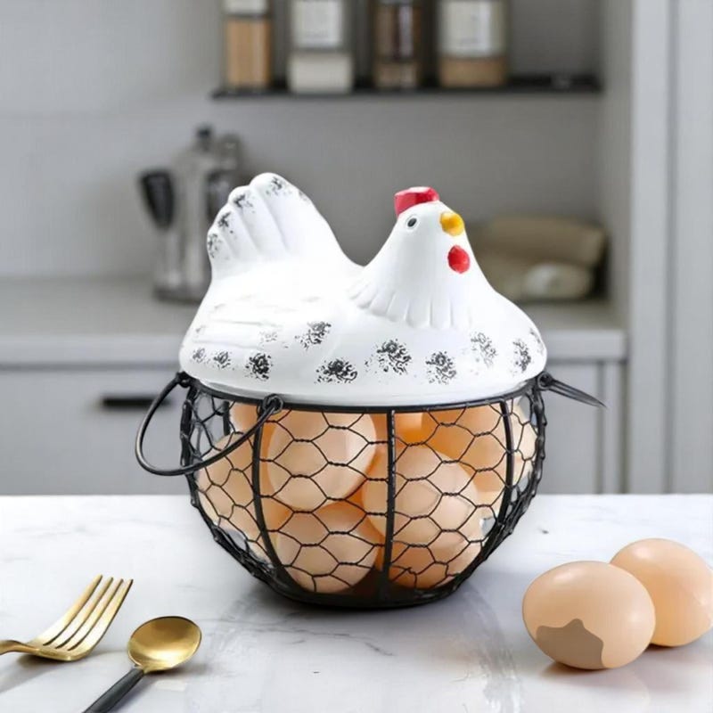 Iron in Chicken Eggs - Etsy UK