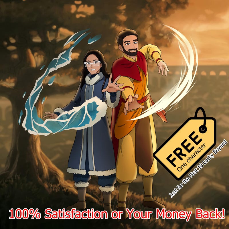 Avatar the Elemental - Etsy UK