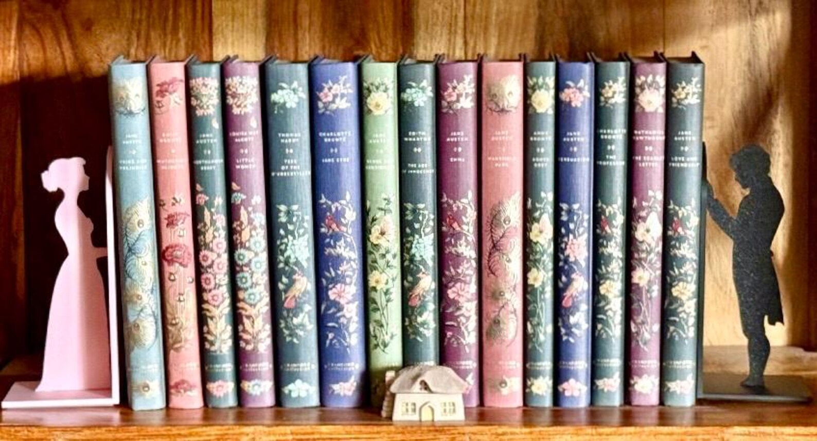 Pride and Prejudice Bookends | Literary Decor | Book Lover Gift ...