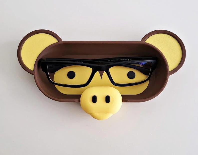 Safari Animal Glasses Holder Lion Monkey Giraffe Eyewear Stand Uk ...