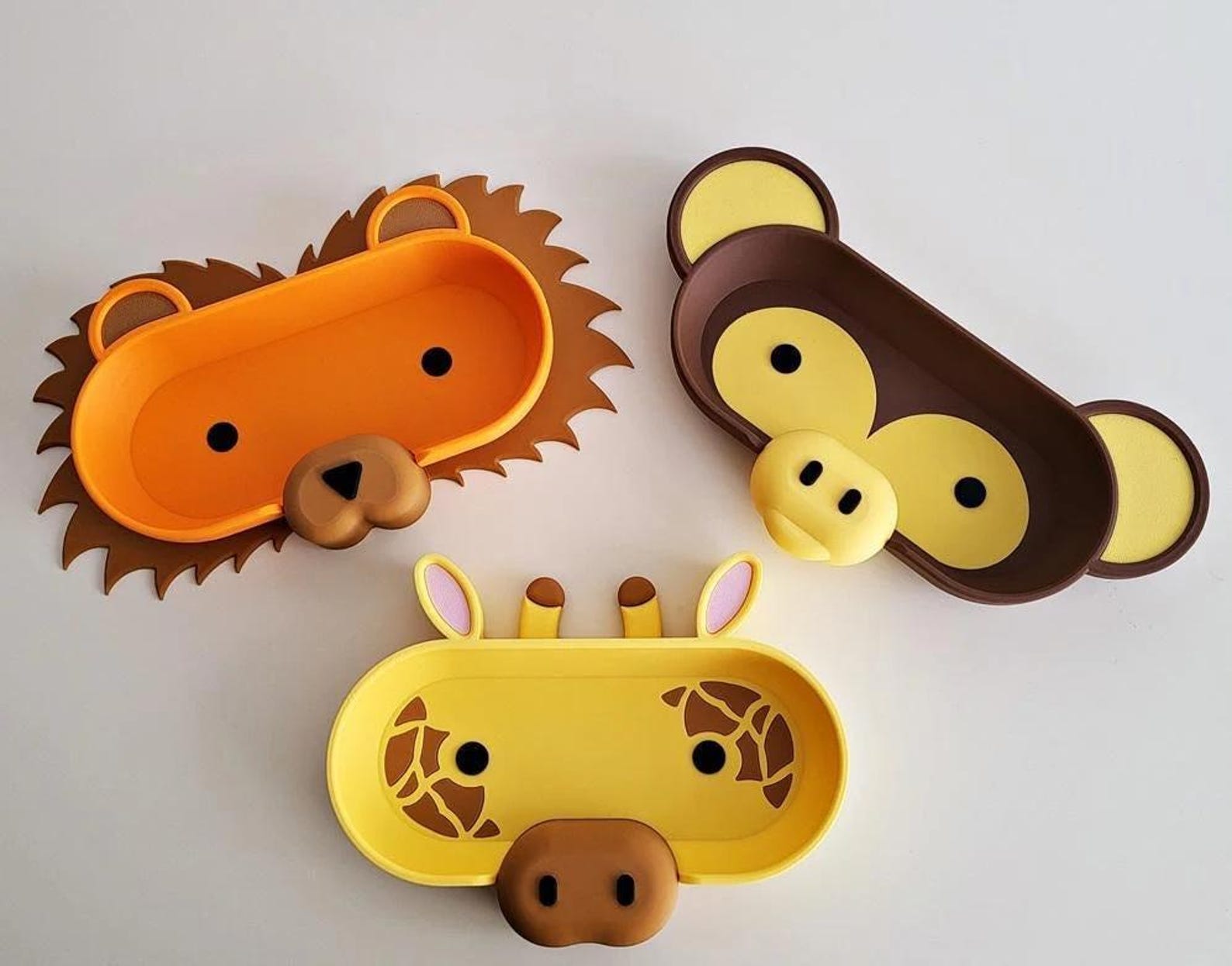 Safari Animal Glasses Holder Lion Monkey Giraffe Eyewear Stand Uk ...