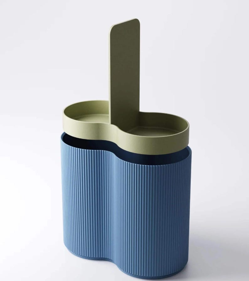 Modular Ribbed Desk Organiser | Modern Stacking Pen Pot | Storage Box ...