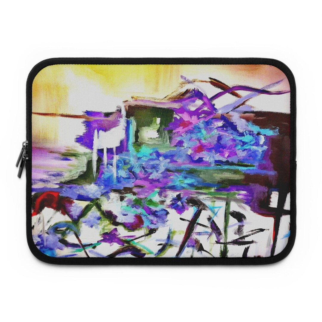 Lyrical Abstraction Laptop Sleeve, Protective Cover for Notebook ...