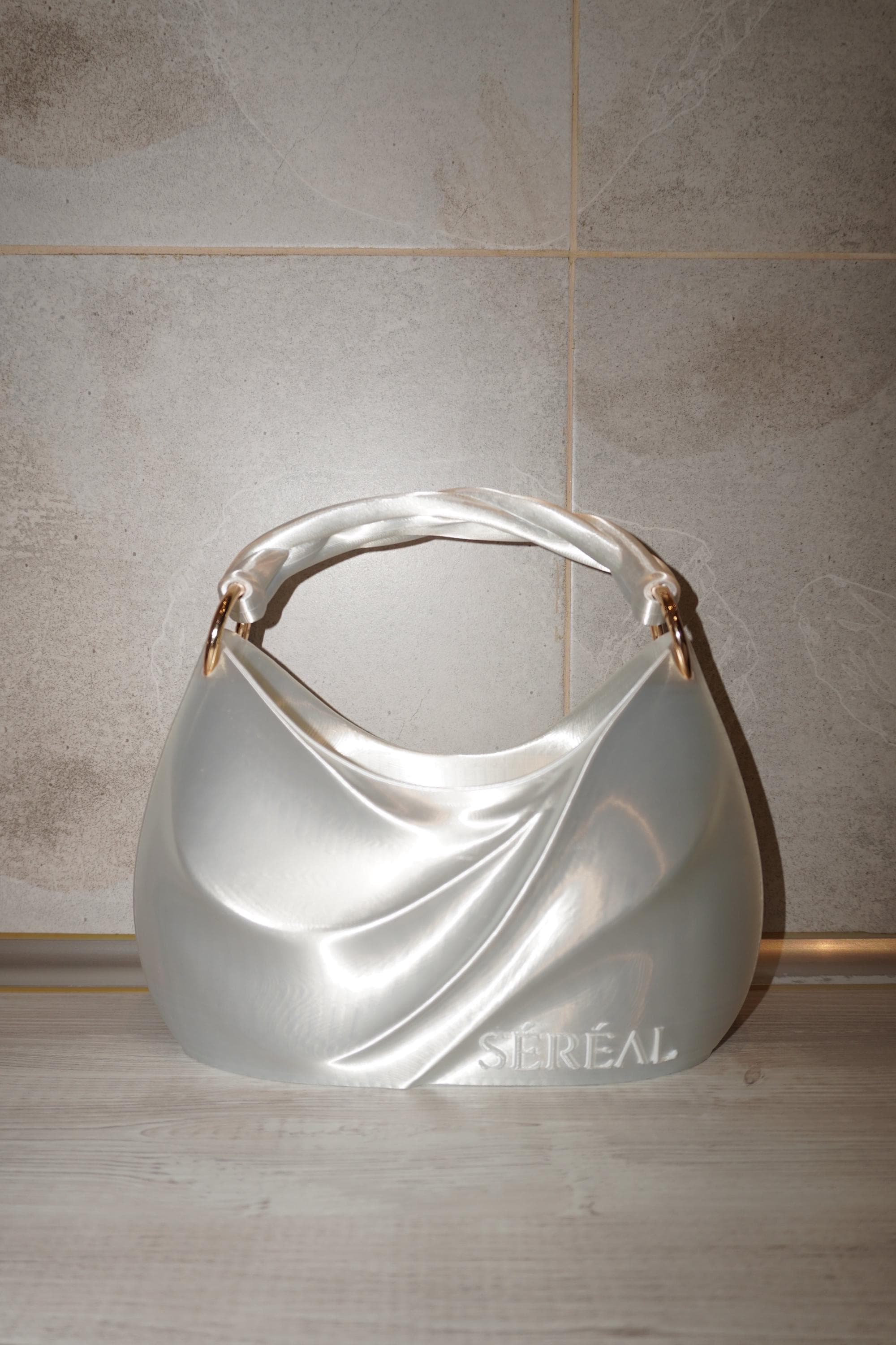 3D Printed Gloss Finish Handbag: Sculptural Designer Fashion Purse - Etsy