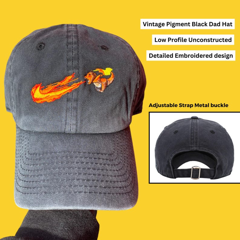 Charmander Anime Embodied Hat - Etsy