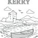 Ireland Coloring Pages – Printable Landmarks & Celtic Art | St. Patrick ...