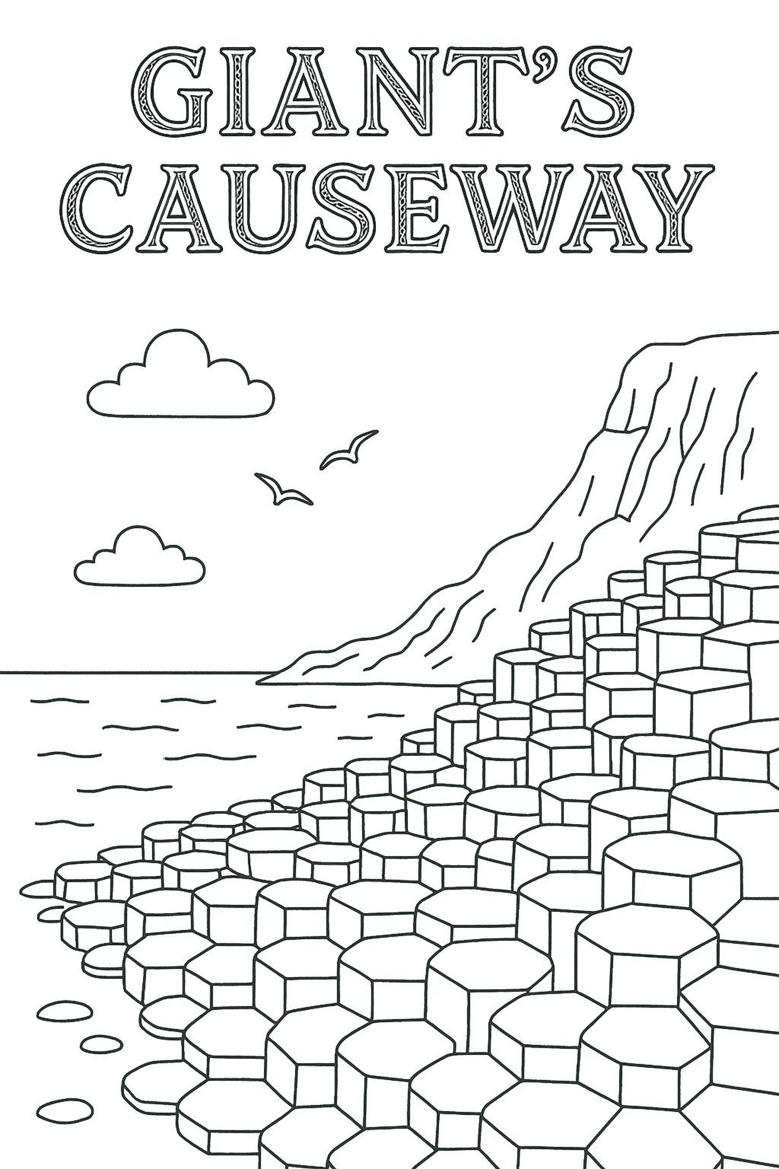 Ireland Coloring Pages – Printable Landmarks & Celtic Art | St. Patrick ...
