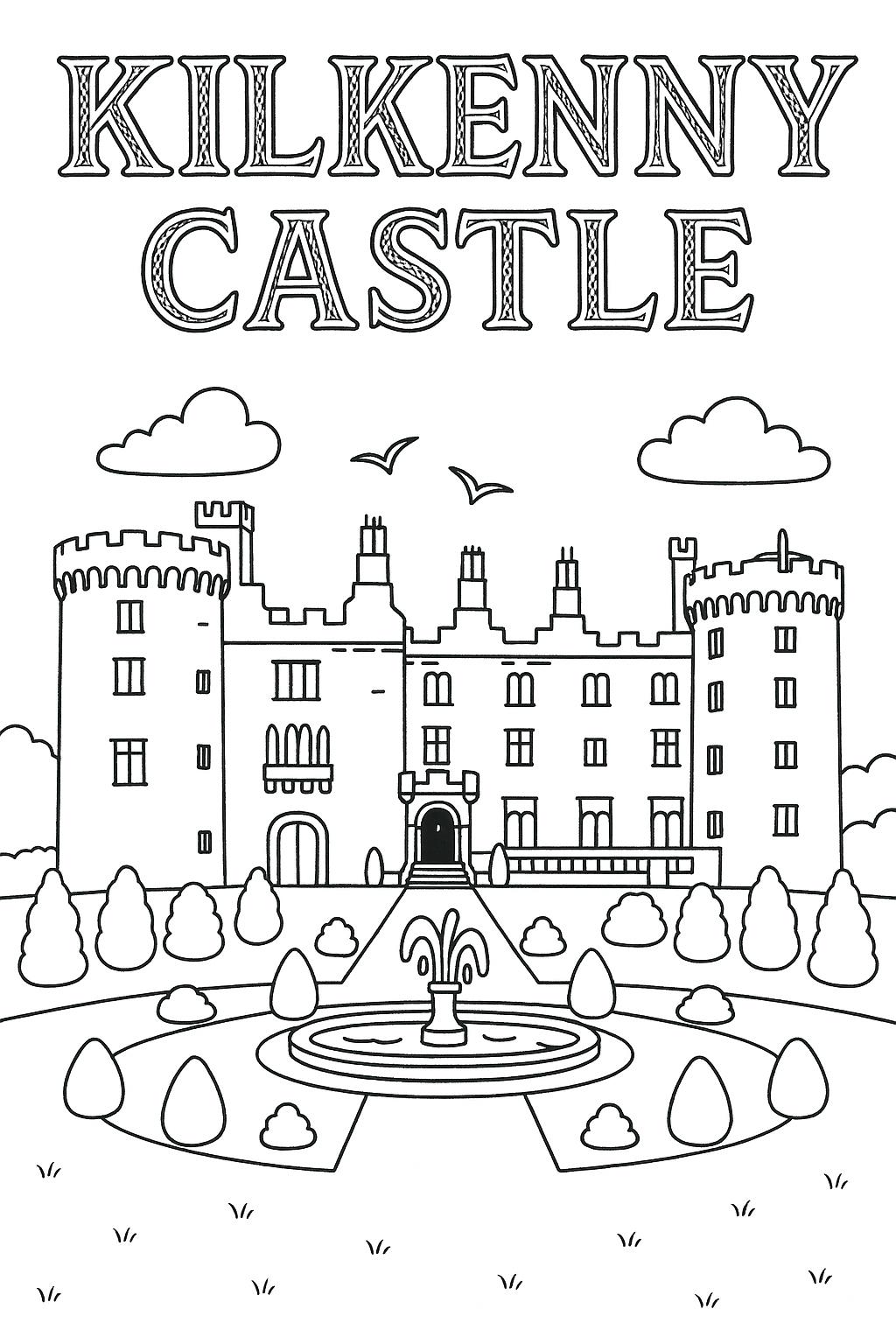 Ireland Coloring Pages – Printable Landmarks & Celtic Art | St. Patrick ...