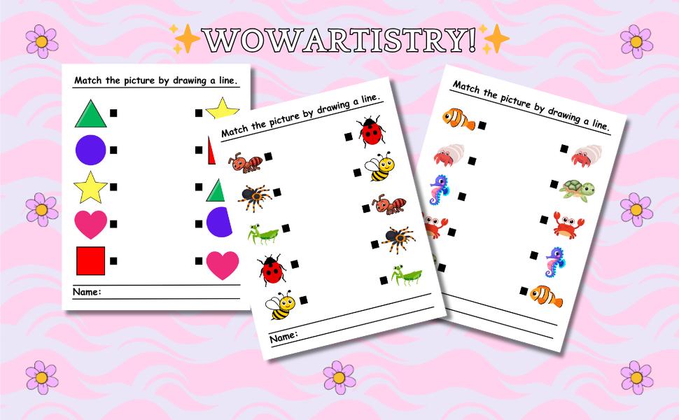 Printable Preschool & Kindergarten Activity | Printable Matching ...