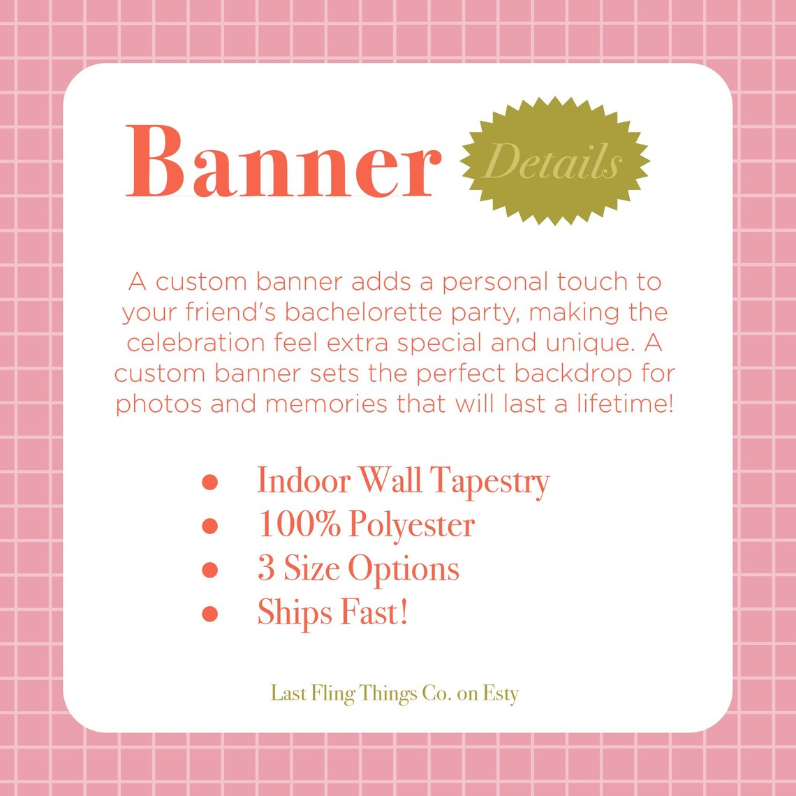 Margs and Matrimony Bachelorette Banner | Large Custom Tapestry ...