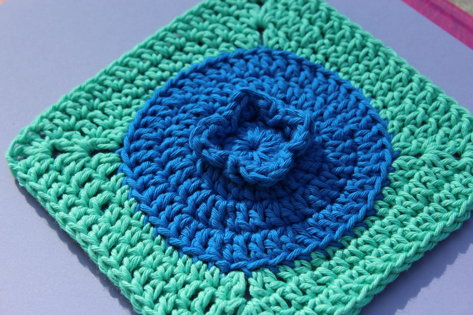 Blueberry Square Crochet Pattern by Artattackrn - Etsy