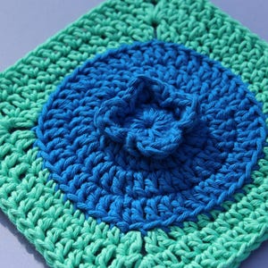 Blueberry Square Crochet Pattern by Artattackrn - Etsy