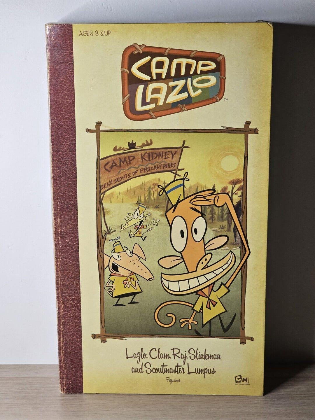 Camp Lazlo Bean Scout Handbook Figurines NEW Cartoon Network 2005 - Etsy