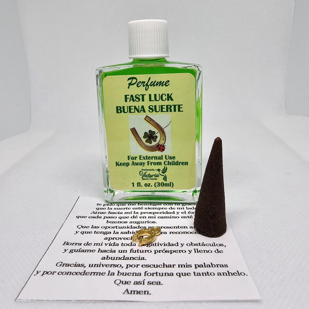 Perfume Buena Suerte | Good Luck Perfume | Attract Money Luck ...