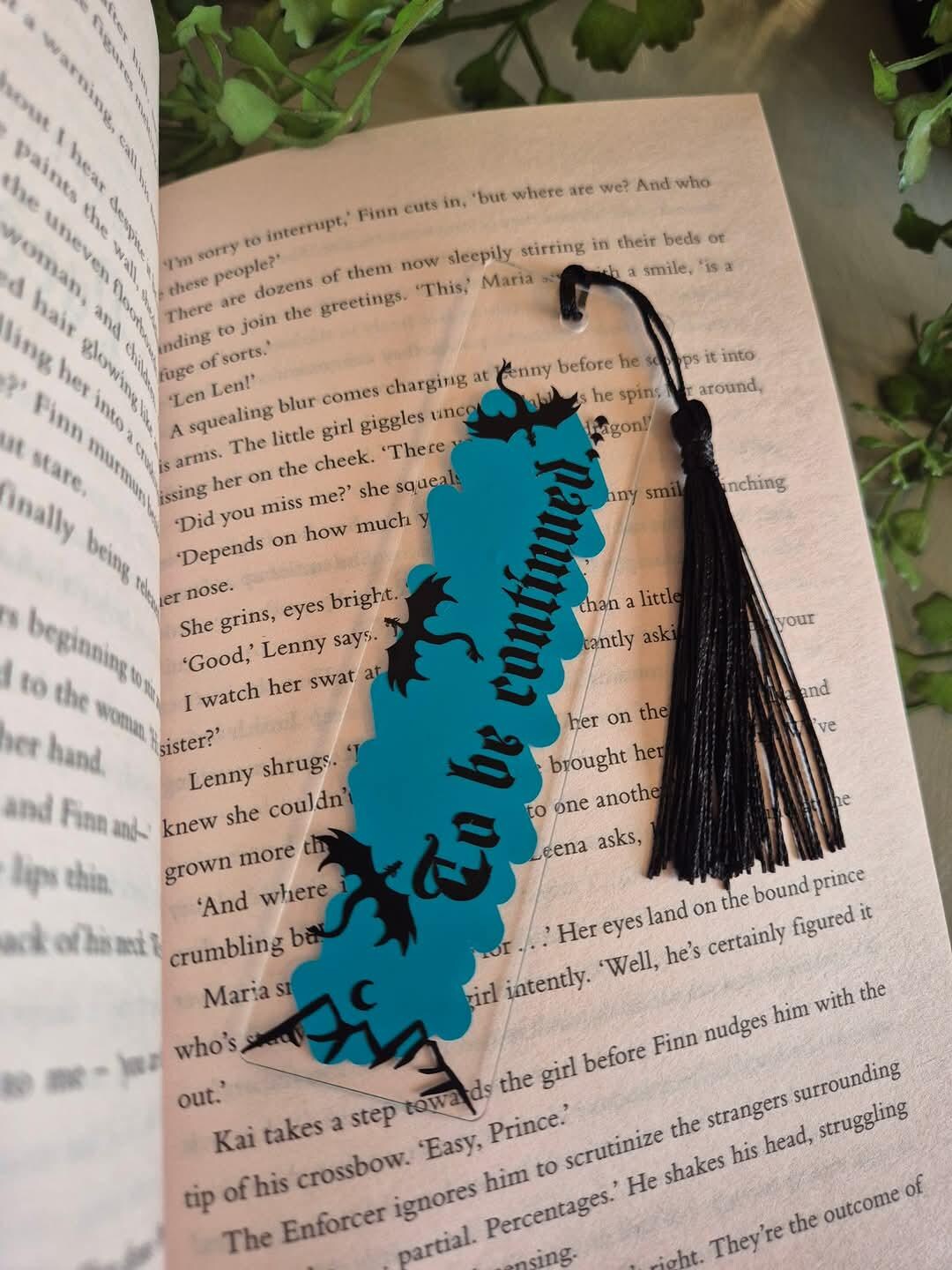 To Be Continued Bookmark - Etsy