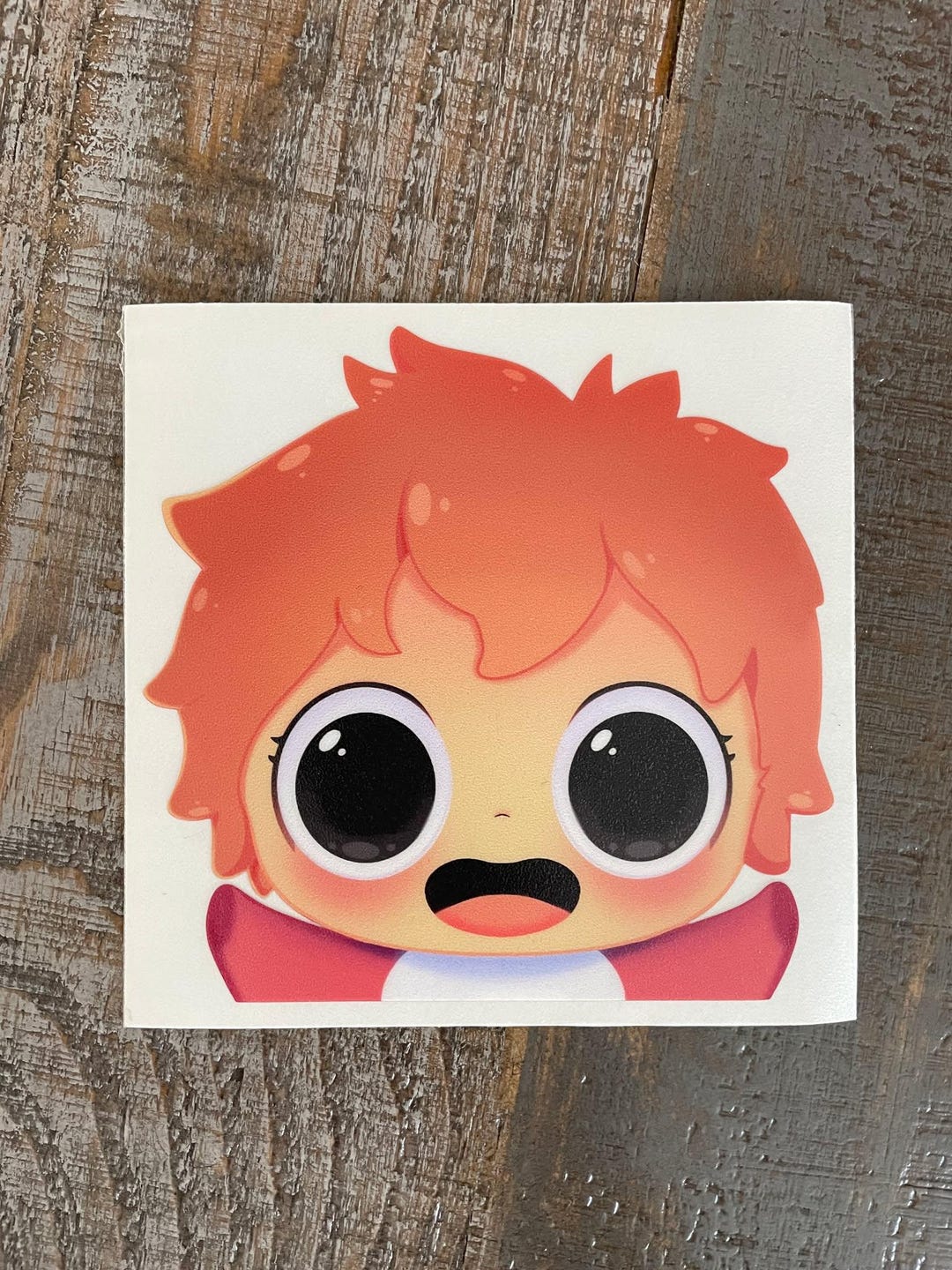 Cute Ponyo Baby Sticker - Etsy