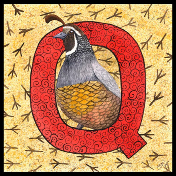 Q is for Quail - Etsy