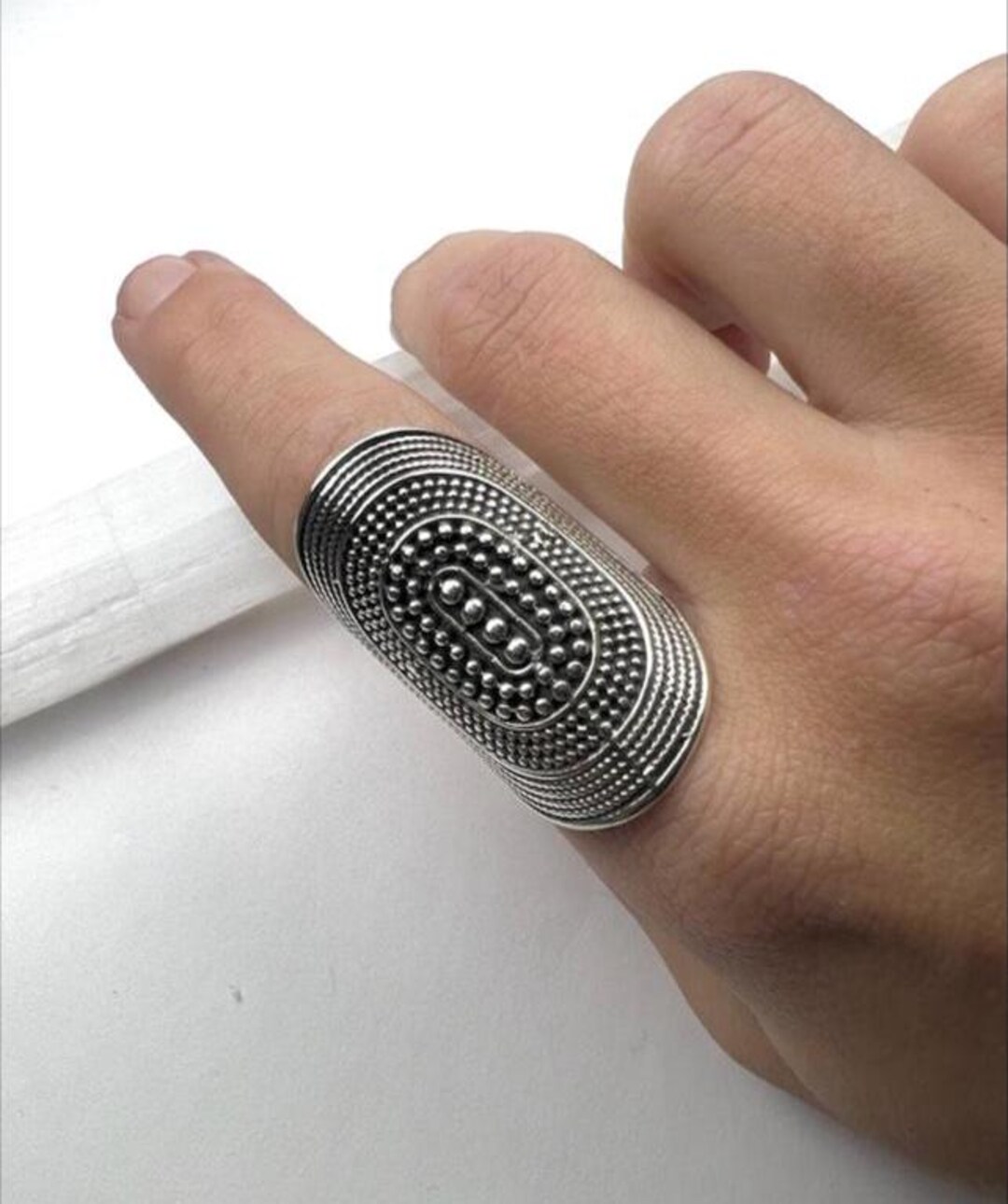 Sterling Silver Statement Ring - Etsy