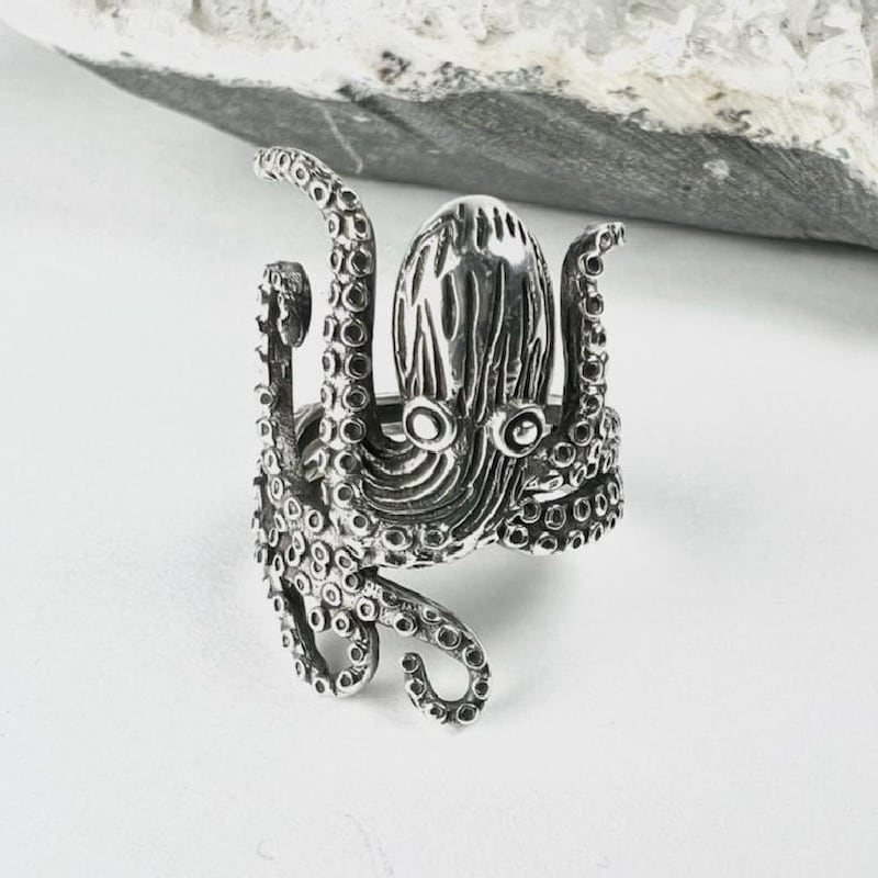Octopus Ring - Etsy