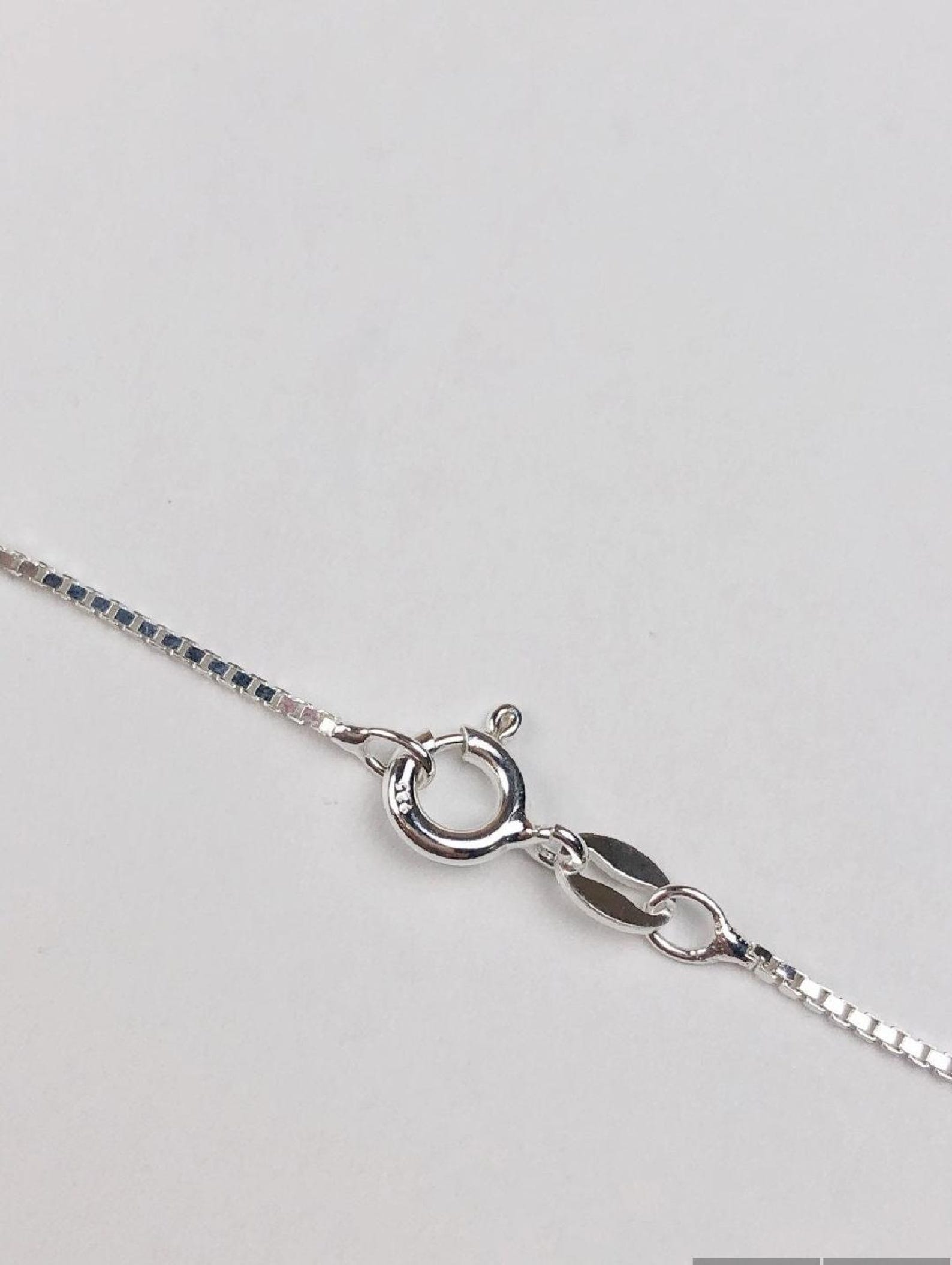 Sterling Silver Box Chains - Etsy