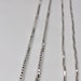 Sterling Silver Box Chains - Etsy