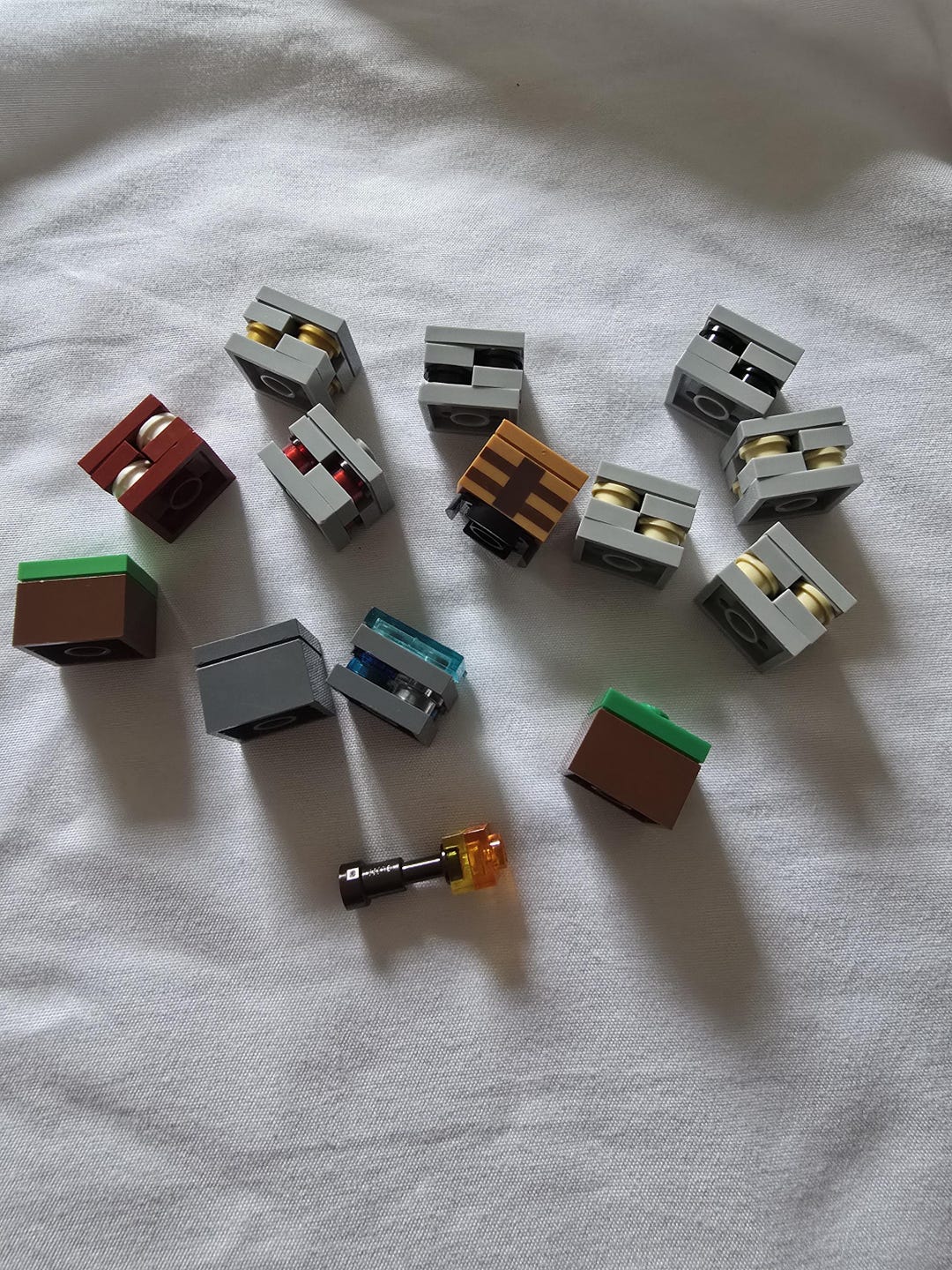 Lego Minecraft Block Set - Etsy