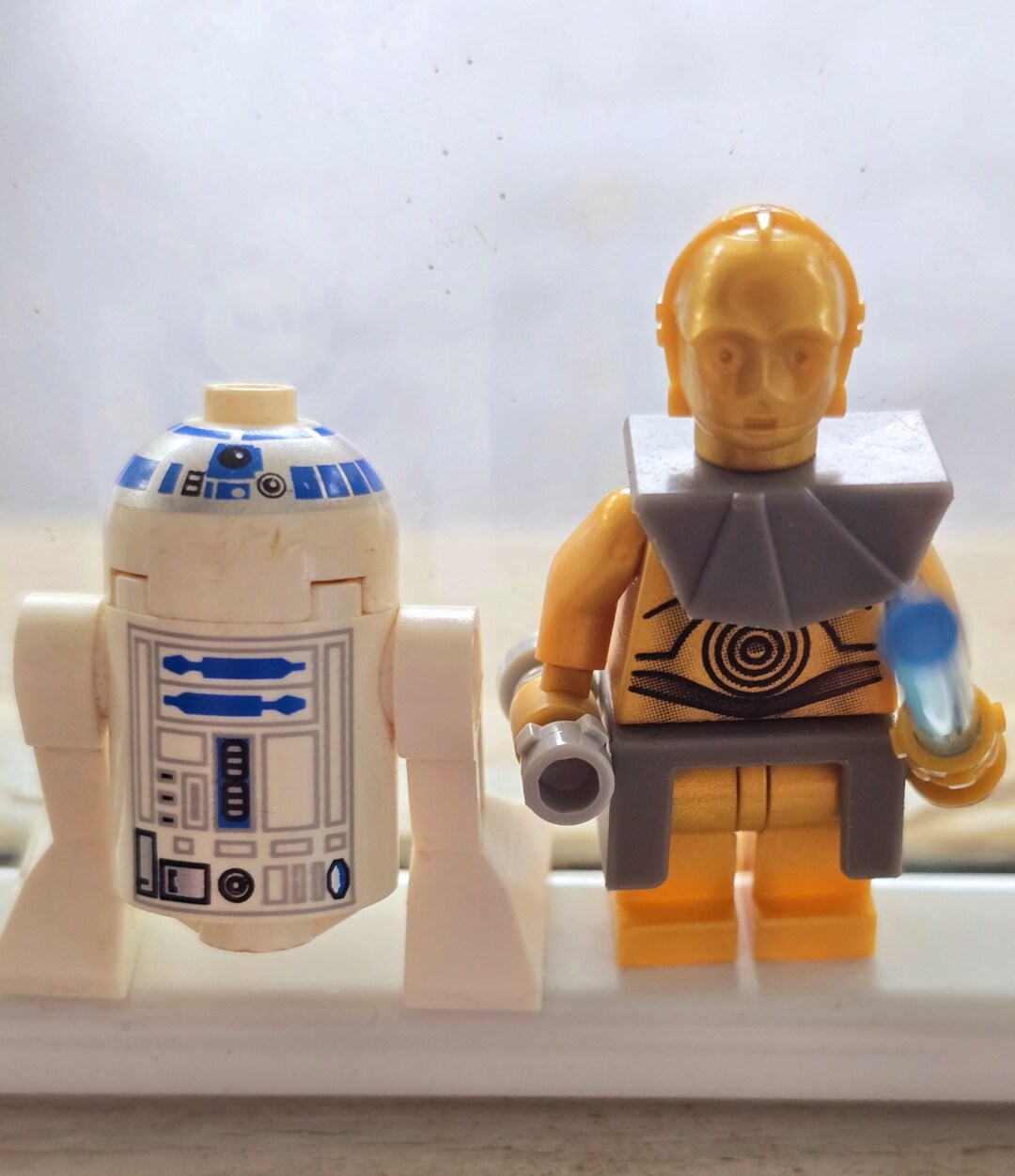 Rebel C3PO and R2D2 Lego Minifigure - Etsy