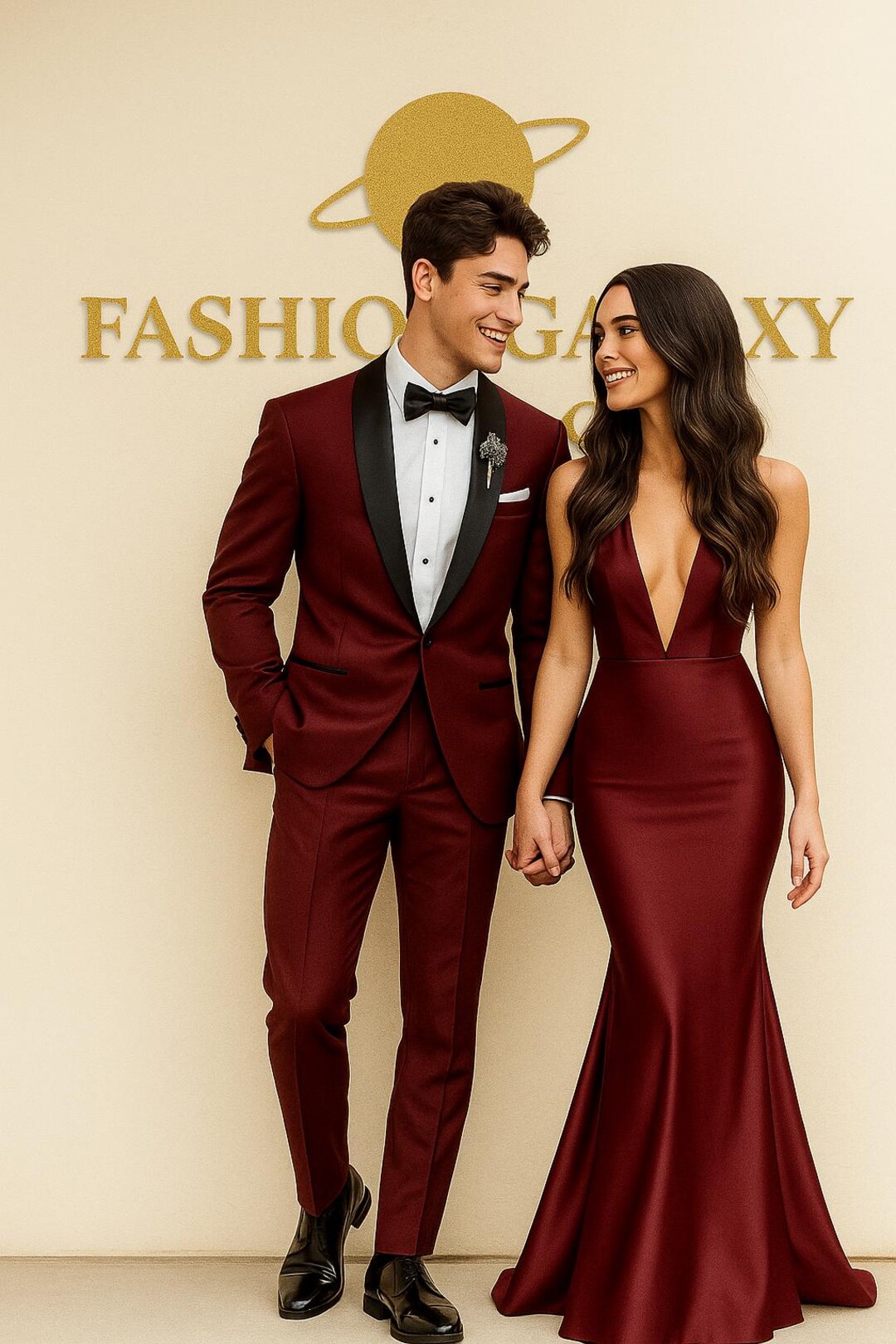 Burgundy Slim Fit Suit: Terry Rayon Wedding, Dinner, Event Attire - Etsy
