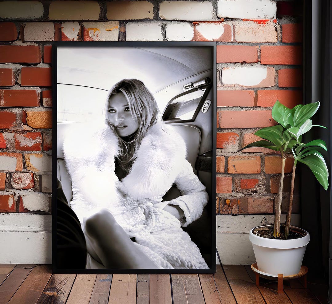 Vintage Posters Kate Moss, Wall Decoration, Wall Poster for Bedroom and ...