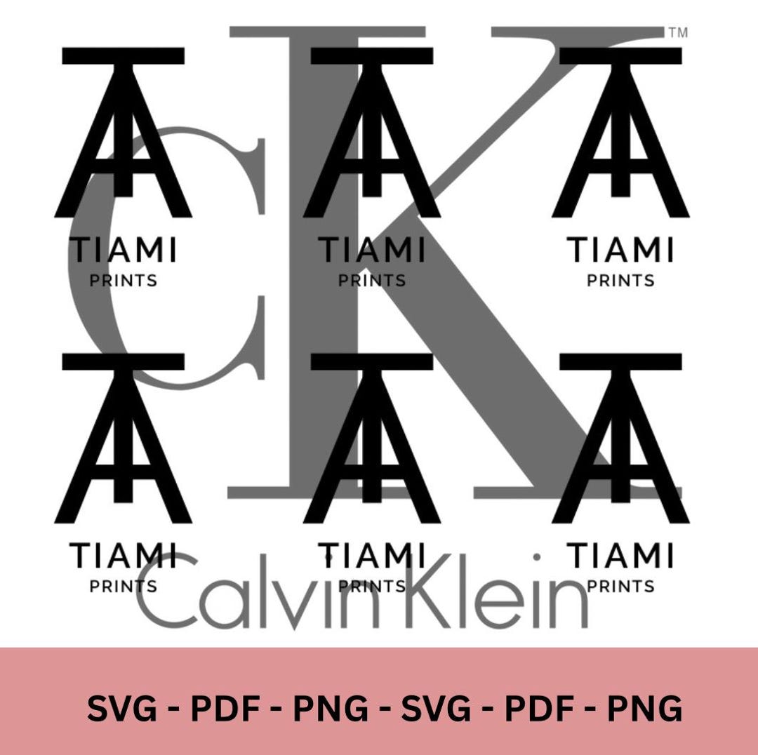 Calvin Logo - SVG, PDF, PNG - Designer Files for Cricut. Designer Logos ...