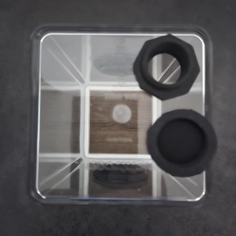 Acrylic Jumping Spider Enclosure, Vents, Feeding Port (8" X 4" X 4") - Etsy