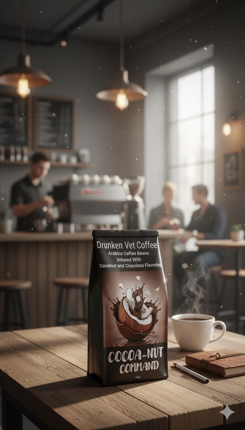 Cocoa-nut Command Flavored Coffee - Etsy