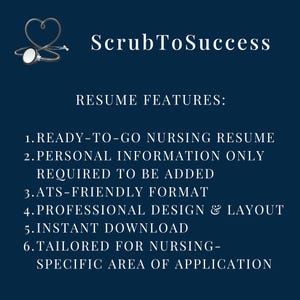 Critical Care ICU Nurse Resume | Ats-friendly, Editable, Word and PDF ...