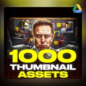 1000 Thumbnail Assets Pack: Social Media Elements (digital Download) - Etsy