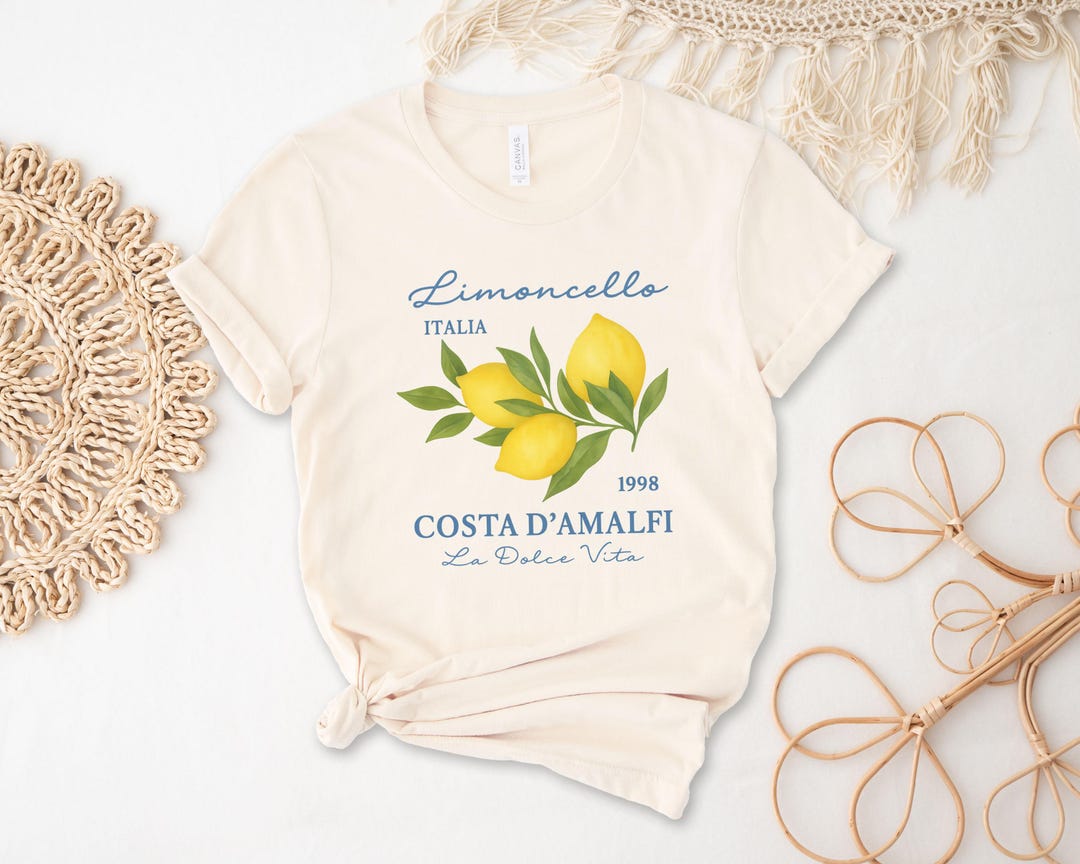 Limoncello Shirt, Italian Theme Gift, Lemon Lover Gift, Lemon Lover ...