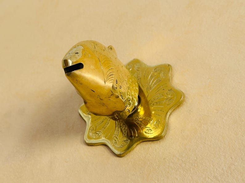 Moroccan Brass Fish Head Water Spout – Handcrafted Ornate Tap | Vintage ...