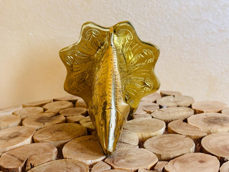 Moroccan Brass Fish Head Water Spout – Handcrafted Ornate Tap | Vintage ...
