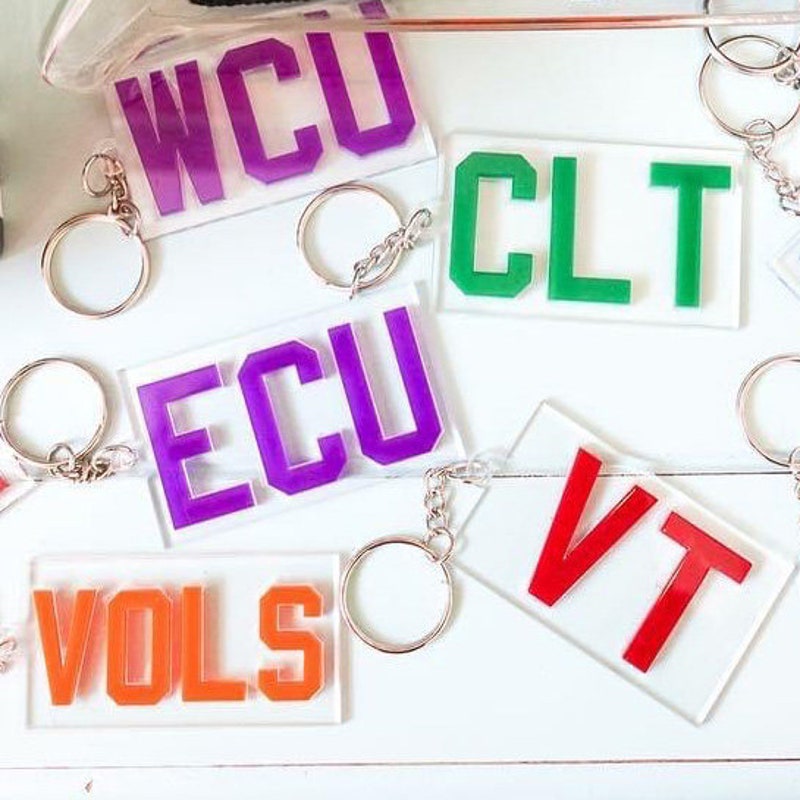 Buckeye Keychain - Etsy