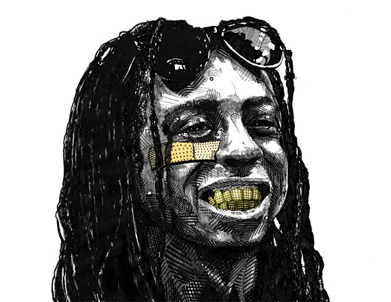 Items similar to Weezy - 11" x 8.5" - Print on Etsy