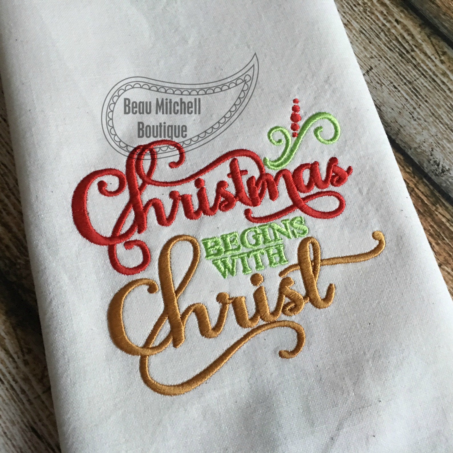 Christmas Beings With Christ Embroidery Design - Etsy