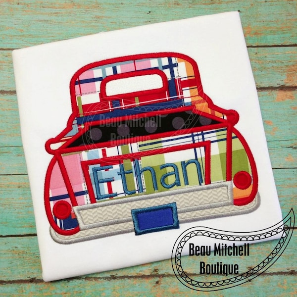 Truck Applique - Etsy