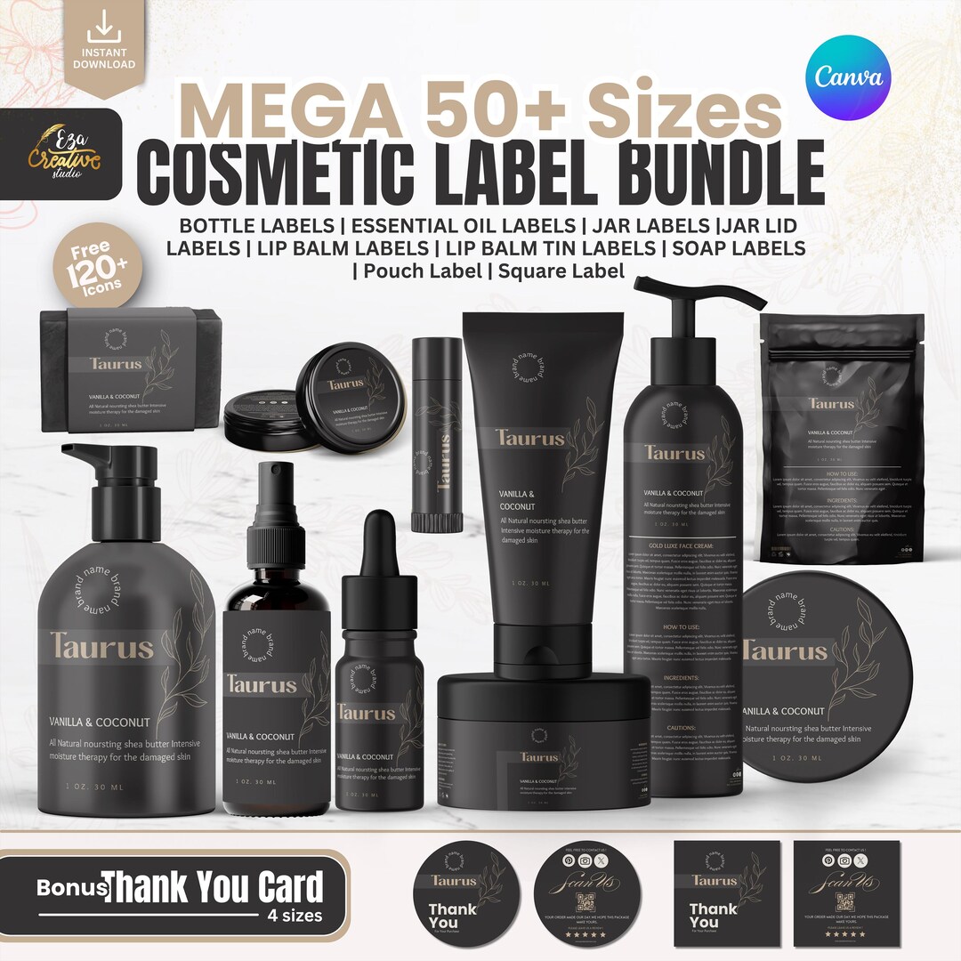 Custom Cosmetic Small Beauty Business Body Butter Product Skincare ...